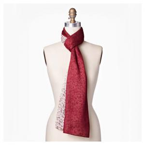 Red Leopard Print Scarf on Luulla
